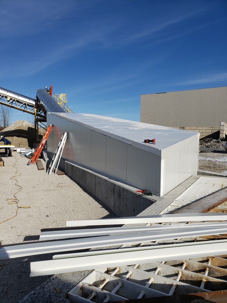 Conveyor Belt Enclosure - Structural Panels Inc.